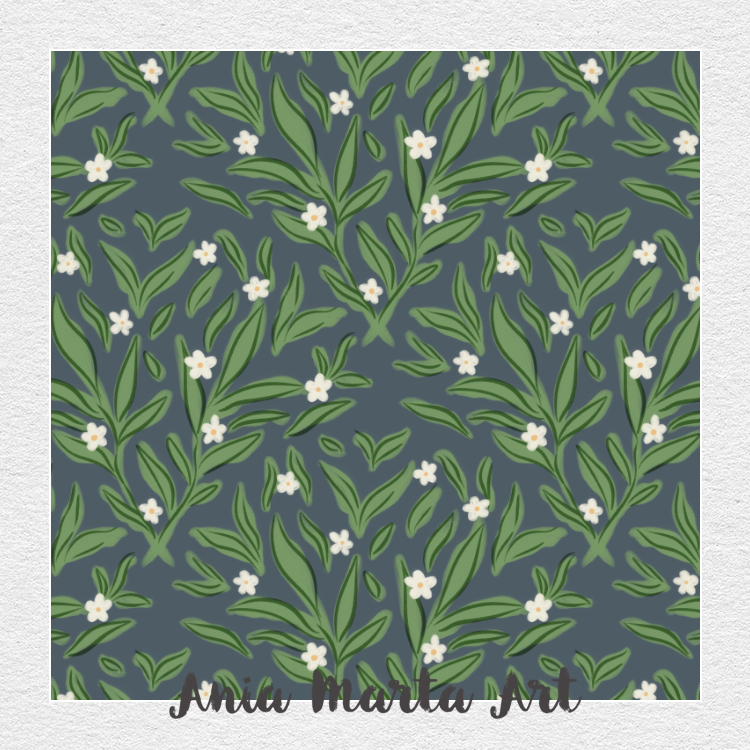 Surface Pattern Design – Ania Marta Art -Illustration, Surface Pattern ...