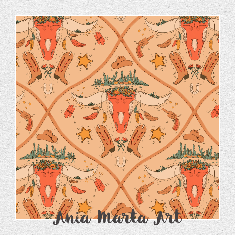 Surface Pattern Design – Ania Marta Art -Illustration, Surface Pattern ...